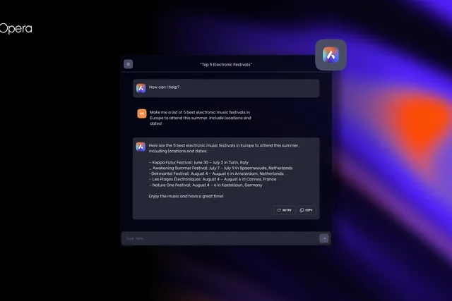 Opera Launches Revamped Browser With AI Chatbot Opera Launches Revamped Browser With AI Chatbot