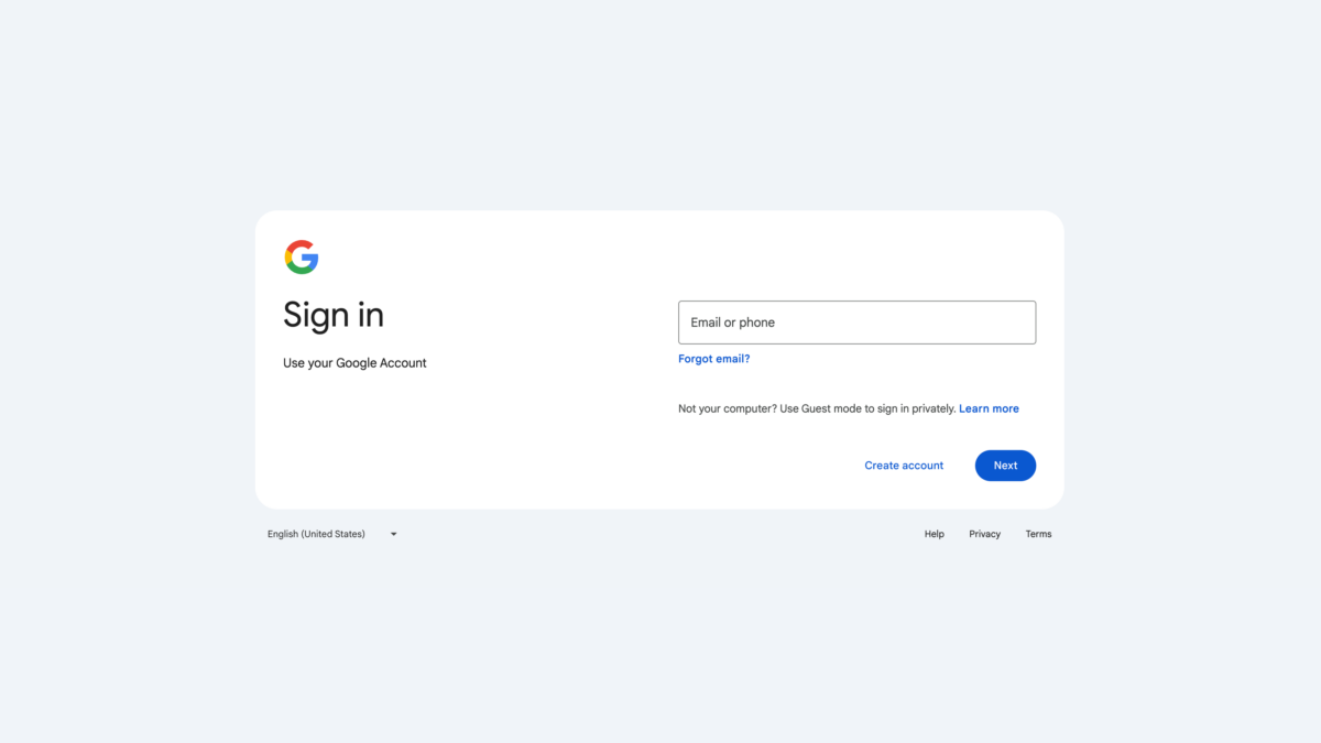 Google Updates Sign-In Interface for Streamlined User Experience